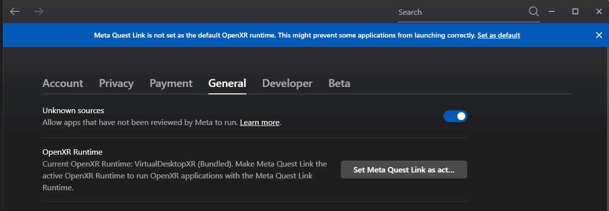 Guide to Troubleshooting the Black Screen Issue in SteamVR Using OpenXR with Virtual Desktop ...